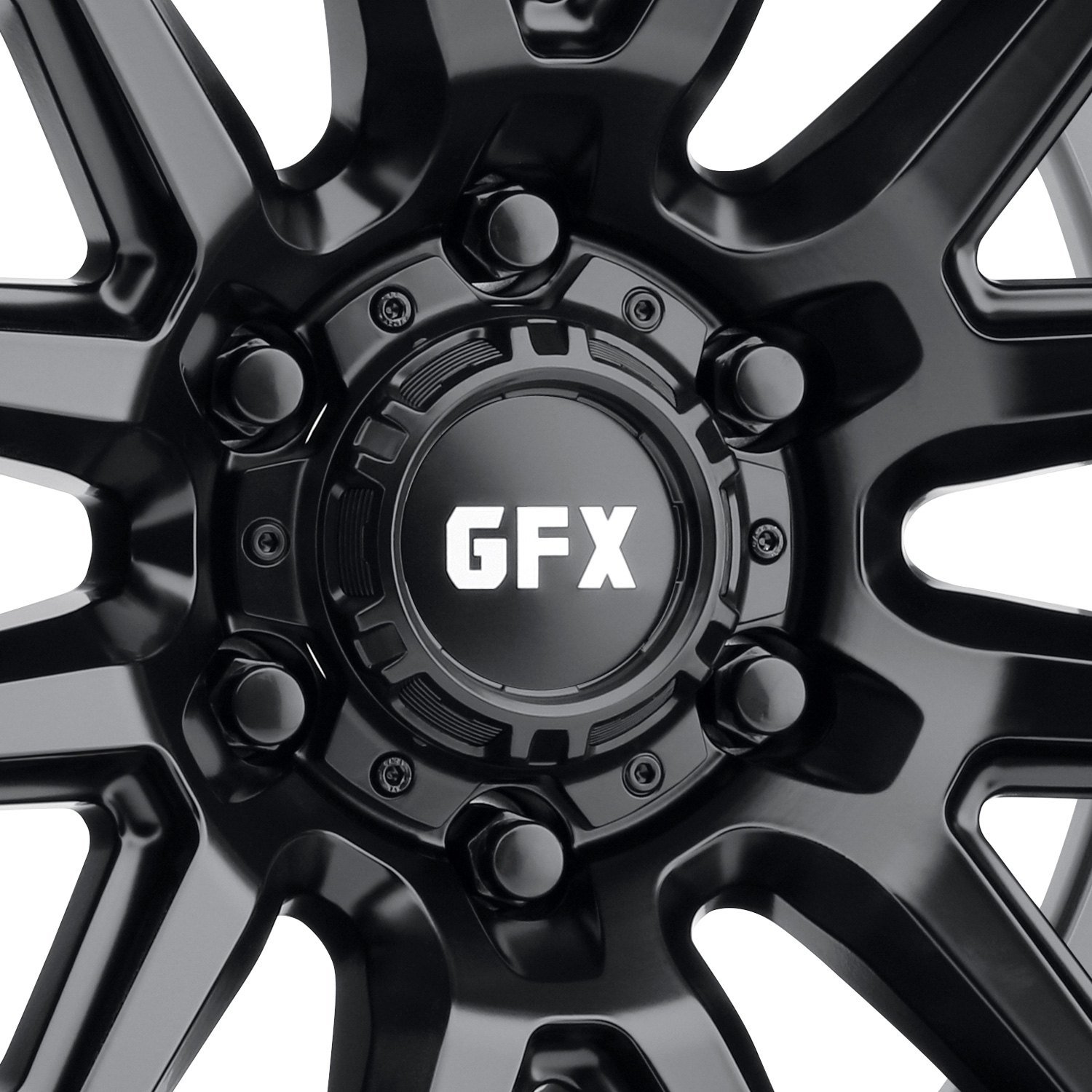 G-FX® TR26 Wheels - Matte Black Rims