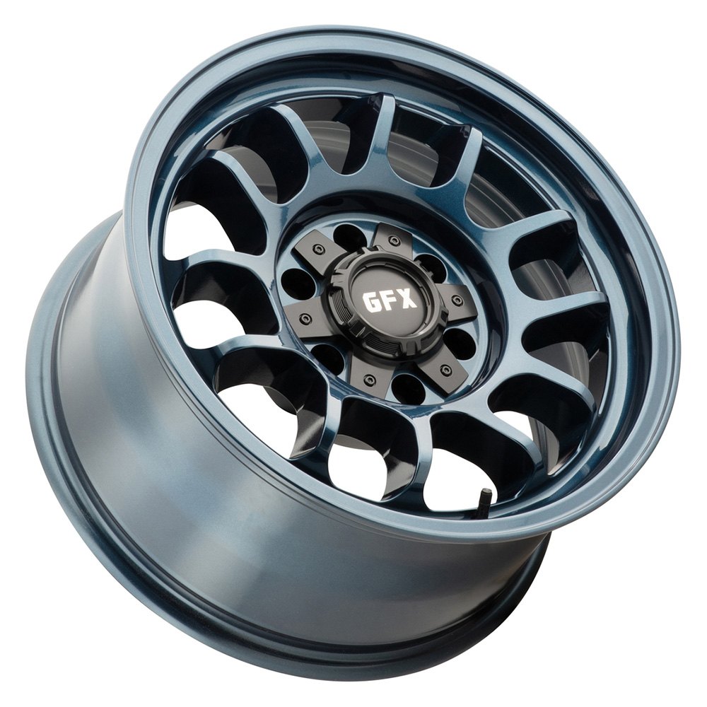 G-FX® TR28 Wheels - Metallic Blue Rims
