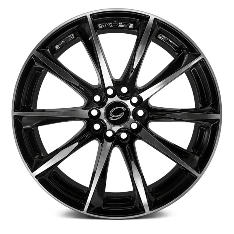 G-LINE ALLOYS® G1026 Wheels - Gloss Black with Machined Face Rims