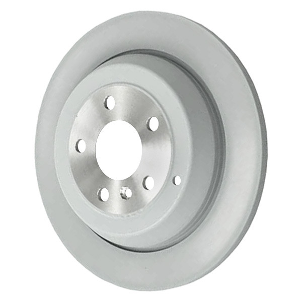 Genuine® 1644231212 - Solid Rear Passenger Side Brake Rotor