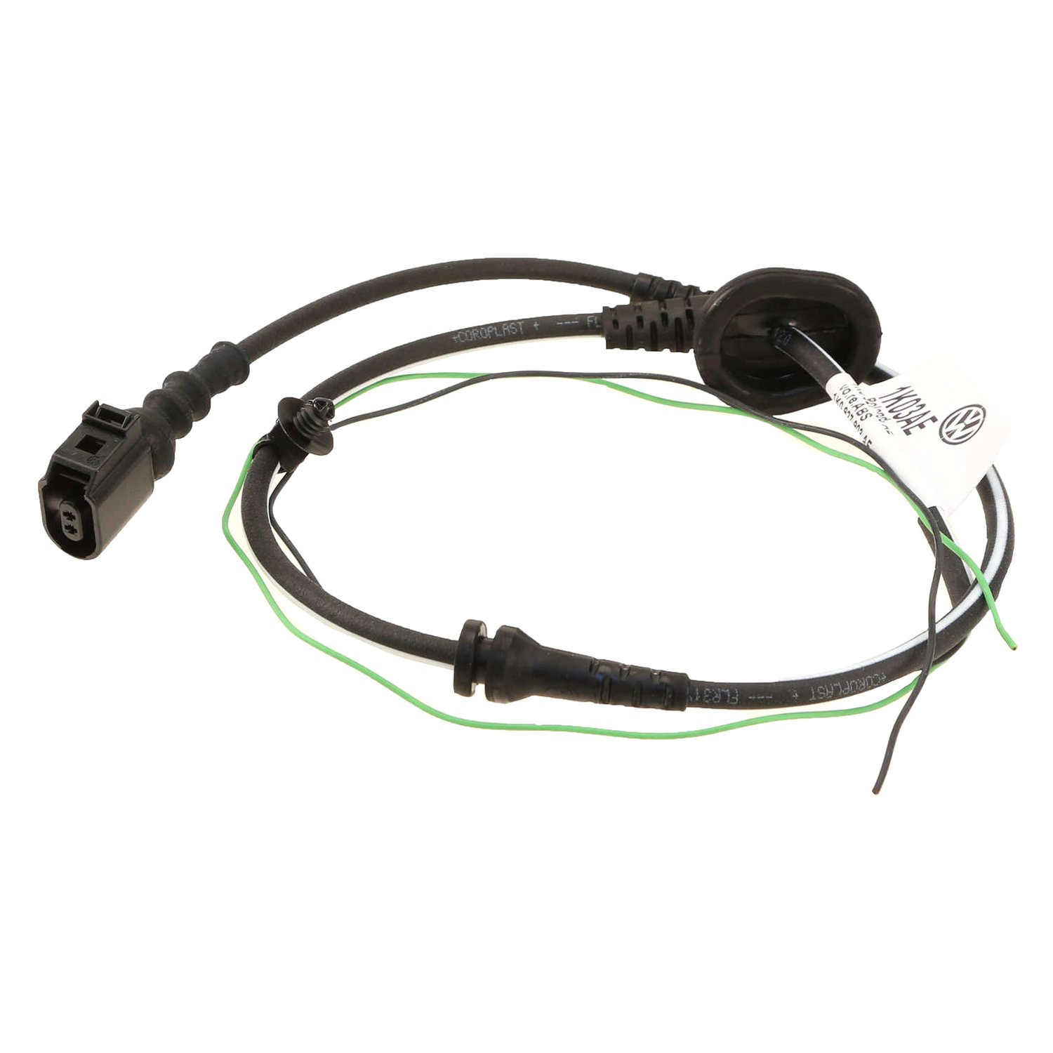 Genuine® 1K0927903AE - ABS Speed Sensor Wiring Harness