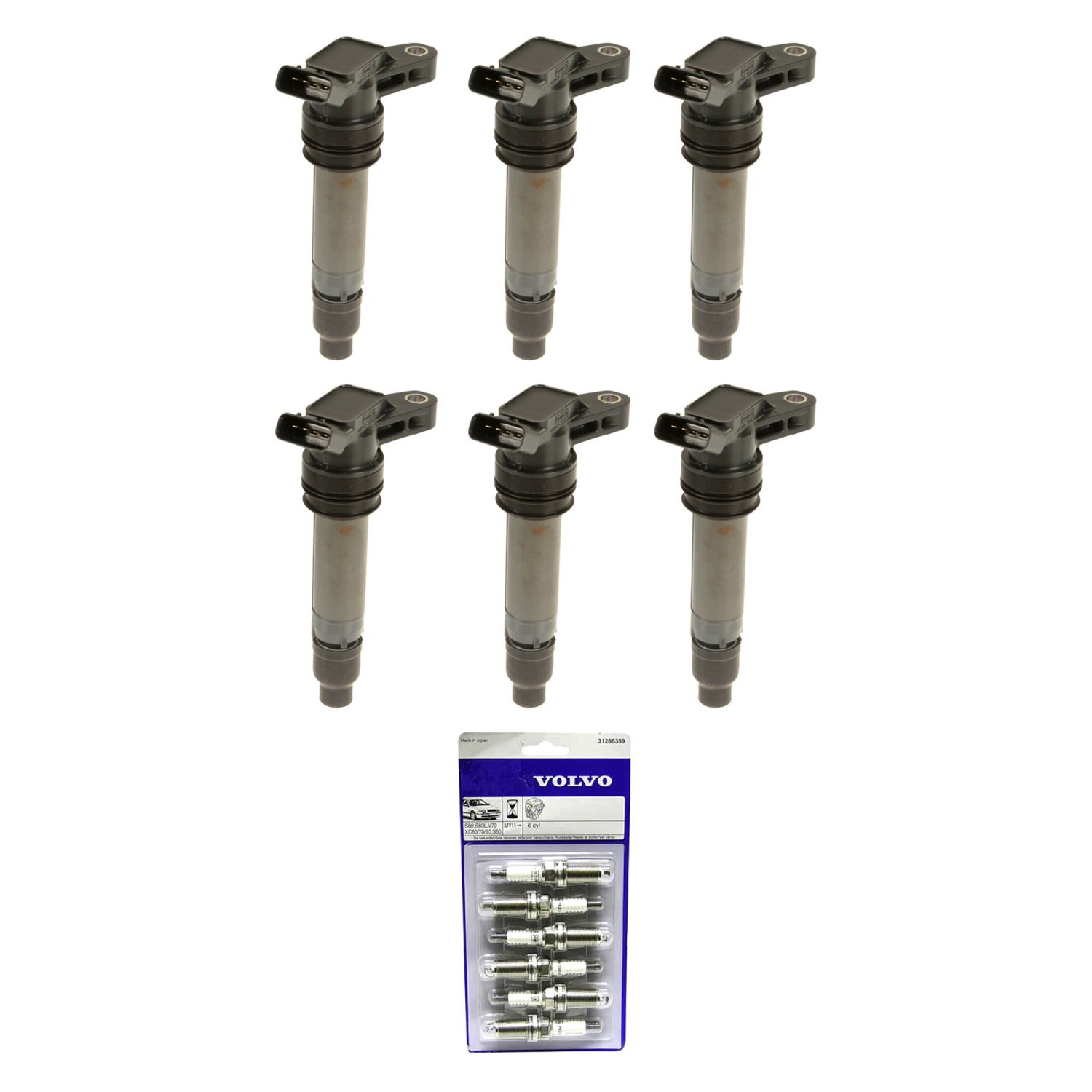 Genuine® - Ignition Coil and Spark Plug Kit