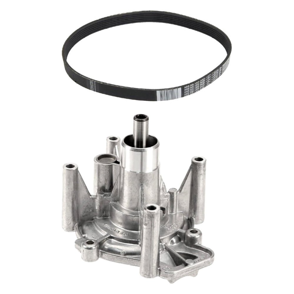 Genuine® BNDL-120210 - Engine Coolant Water Pump and Serpentine Belt Kit