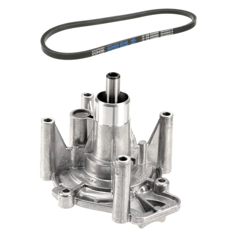 Genuine® BNDL-120219 - Engine Coolant Water Pump and Accessory Drive ...