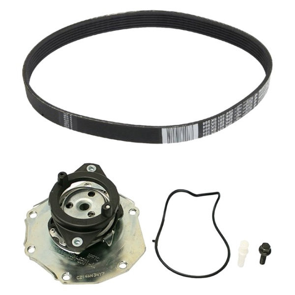 Genuine® BNDL-120859 - Engine Coolant Water Pump and Serpentine Belt Kit