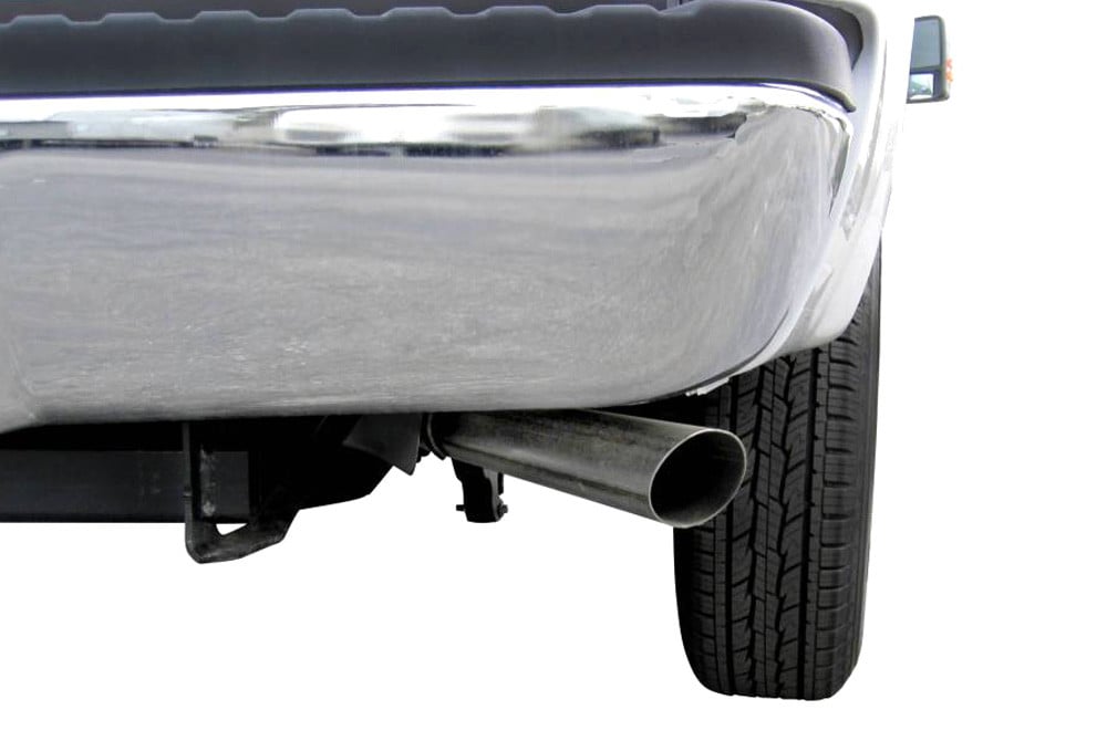 Gibson® 619904 - Super Truck™ Stainless Steel Cat-Back Exhaust System ...