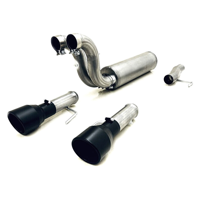 Gibson® 69226B - Black Elite™ Stainless Steel Cat-Back Exhaust System ...