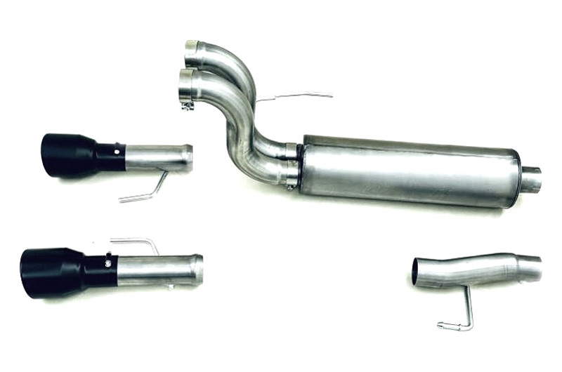 Gibson® 69226B - Black Elite™ Stainless Steel Cat-Back Exhaust System ...