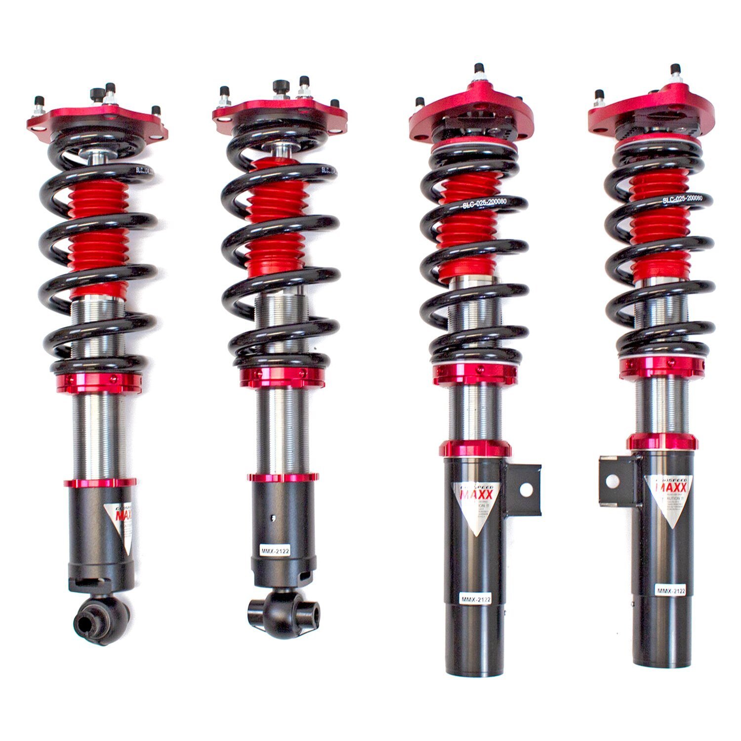 Godspeed Project® MMX2122-A - Mono MAXX™ Front and Rear Coilover Kit