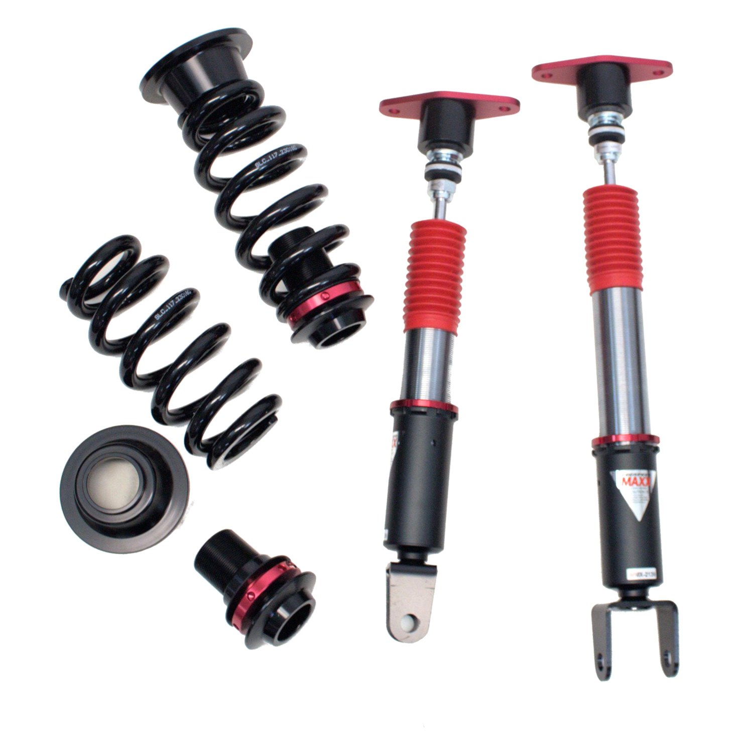 Godspeed Project® MMX2139-A - Mono MAXX™ Front and Rear Coilover Kit