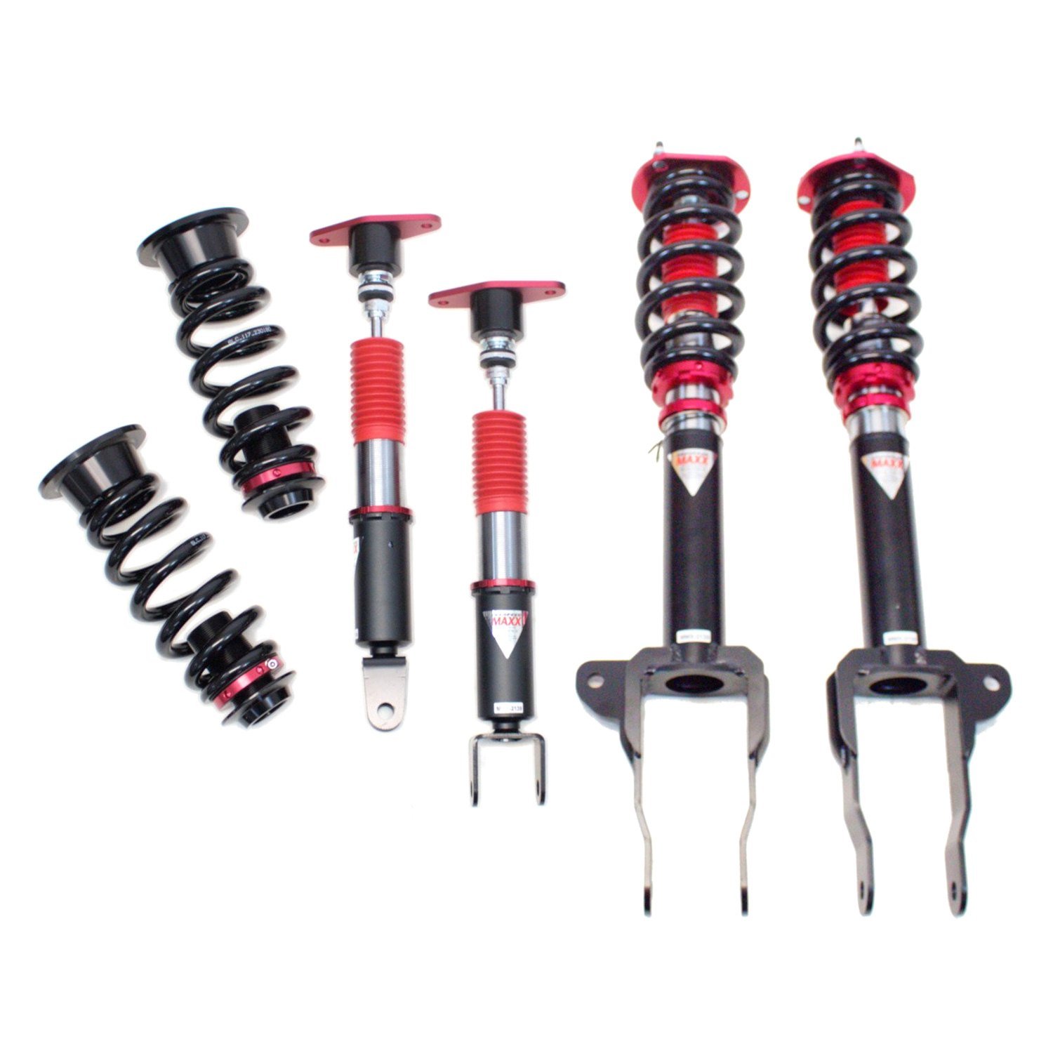 Godspeed Project® MMX2139-A - Mono MAXX™ Front and Rear Coilover Kit