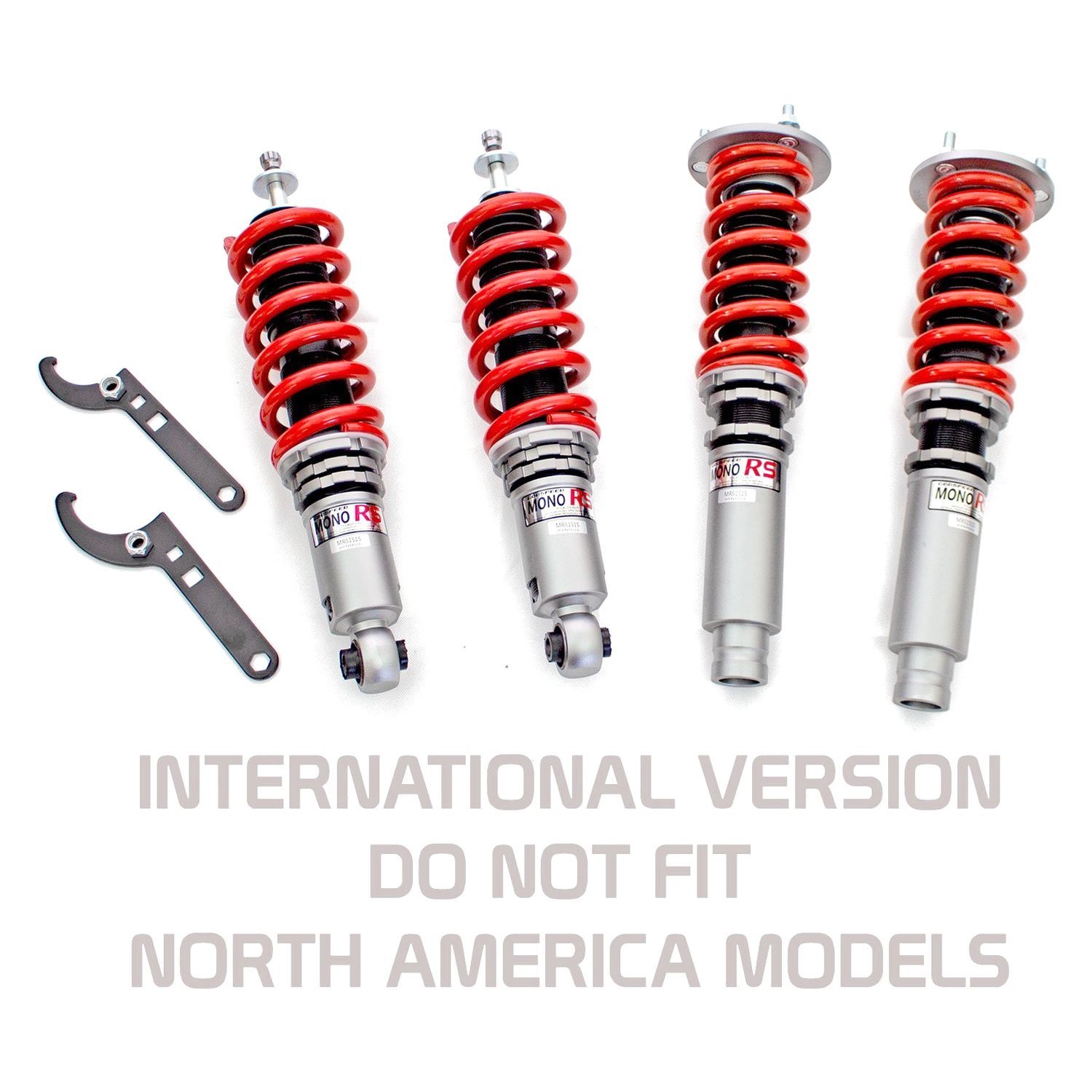 Godspeed Project® MRS1515 - Mono-RS™ Front and Rear Coilover Kit