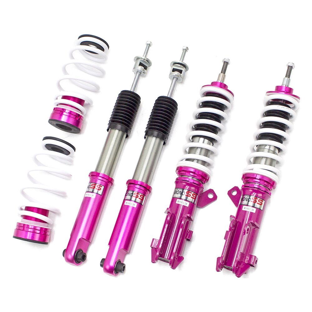 Godspeed Project® MSS0218-B - Mono-SS™ Front and Rear Coilover Kit