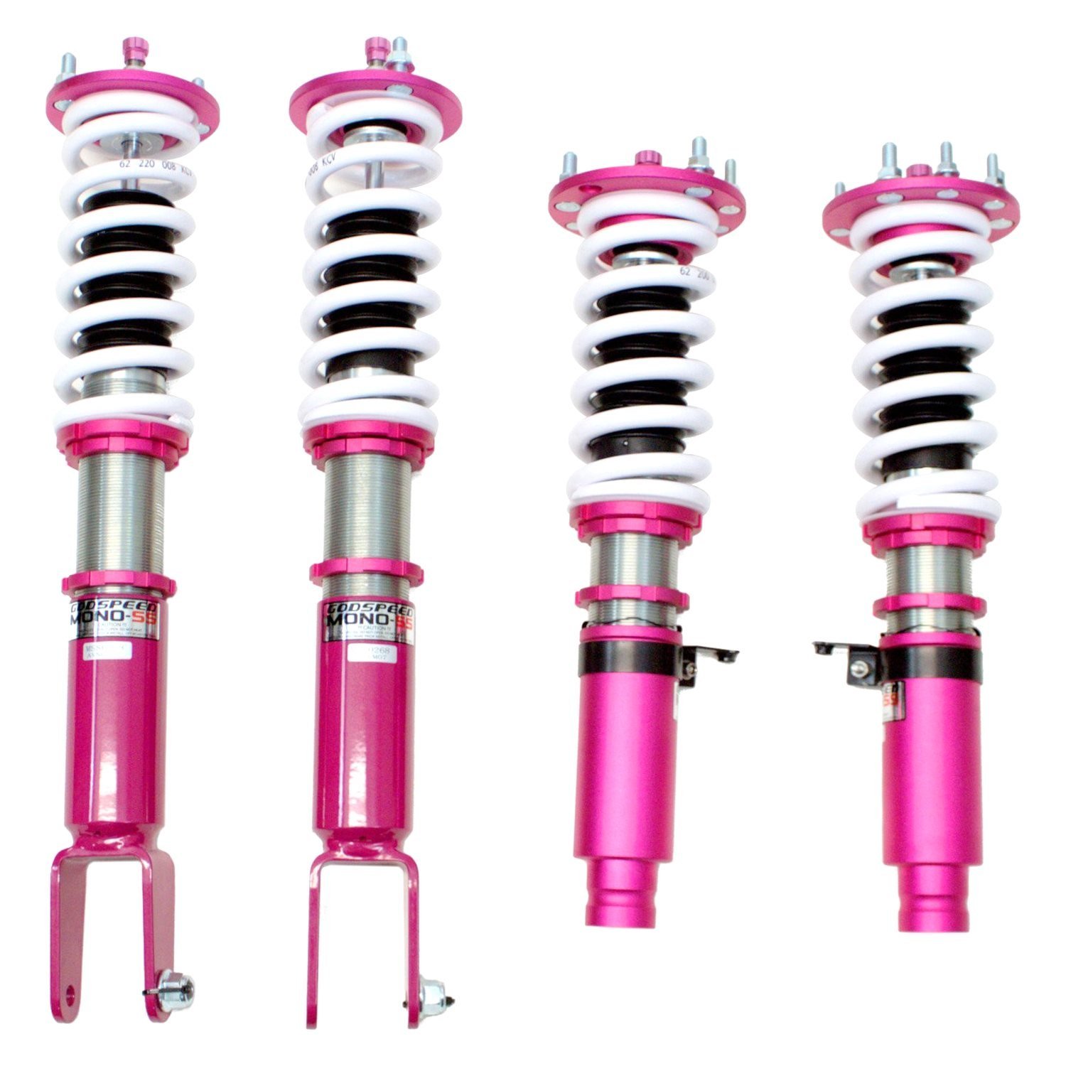 Godspeed Project® MSS0268 - Mono-SS™ Front and Rear Coilover Kit