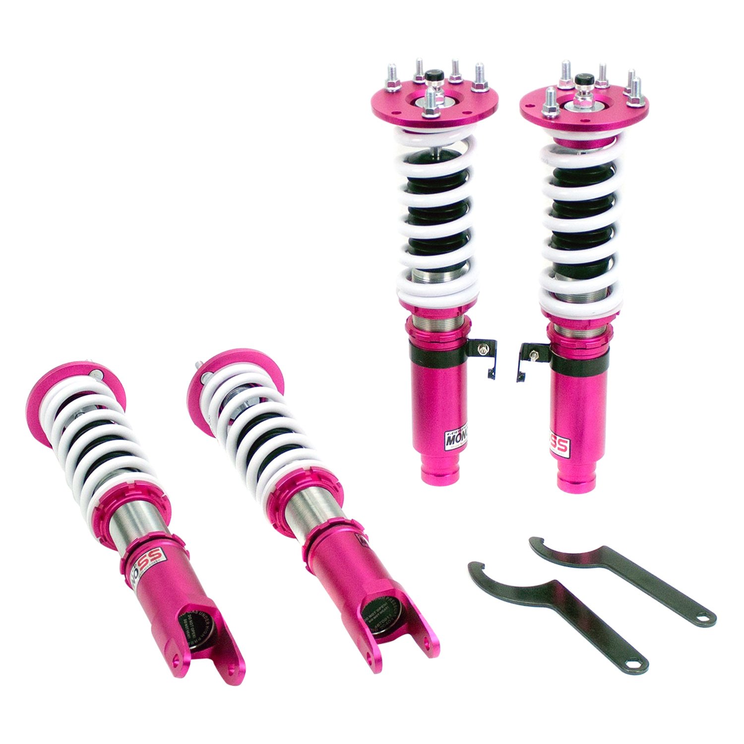 Godspeed Project® MSS0450 - Mono-SS™ Front and Rear Coilover Kit