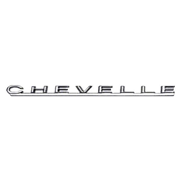 Goodmark® GMK403121567 - "Chevelle" Hood Emblem