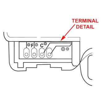 gpd® 1712075 - HVAC Heater Blend Door Actuator