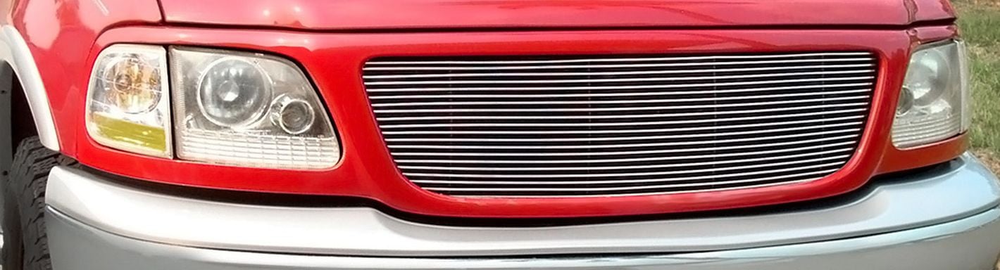 2000 Ford Explorer Custom Grilles - Billet, Mesh, LED, Chrome, Black