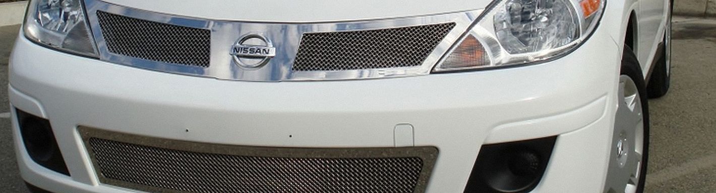 2008 Nissan Versa Custom Grilles - Billet, Mesh, LED, Chrome, Black