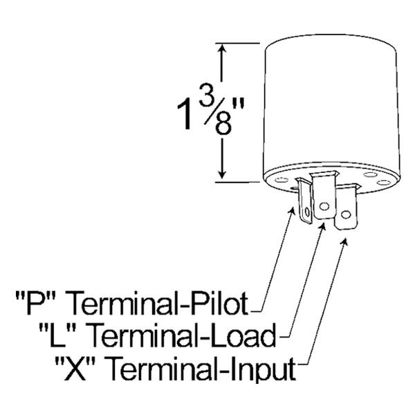Grote® 44820 - 10-Light Electromechanical Flasher
