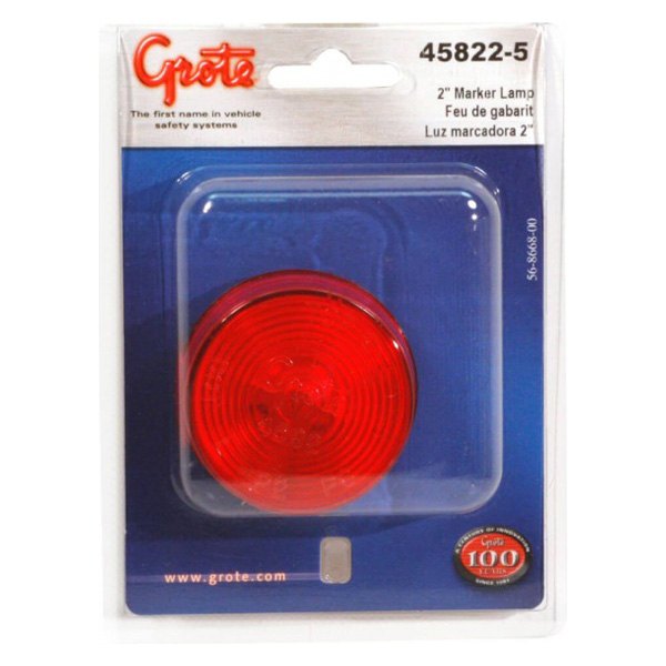 Grote® - 2" Round Twist-In Mount Clearance Marker Lights