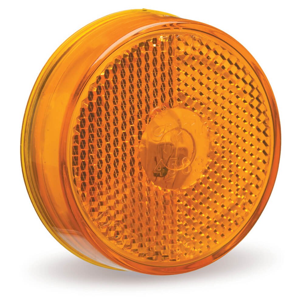 Grote® 458333 - 2.5" Yellow Round Grommet / Bracket Mount Clearance ...