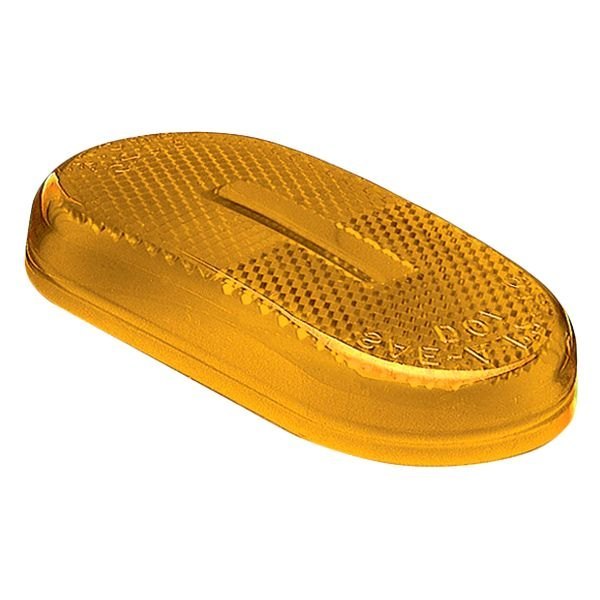 Grote® 90203 - 4"x2" Two-Bulb Amber Oval Lens for Clearance Marker Lights