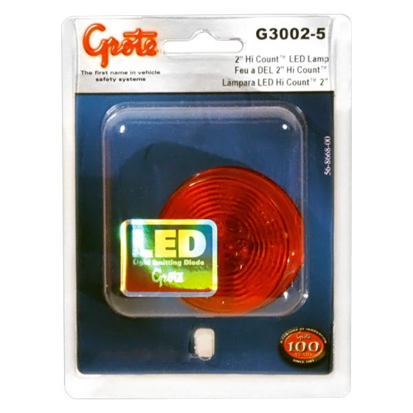 Grote® - Hi Count 2" Round Grommet Mount LED Clearance Marker Lights