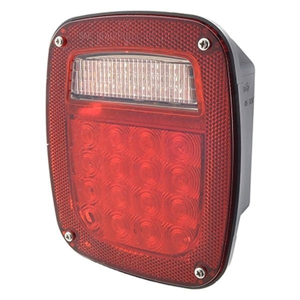 Grote® G5212 - Driver Side Hi Count™ Red Bracket Mount LED Combination ...