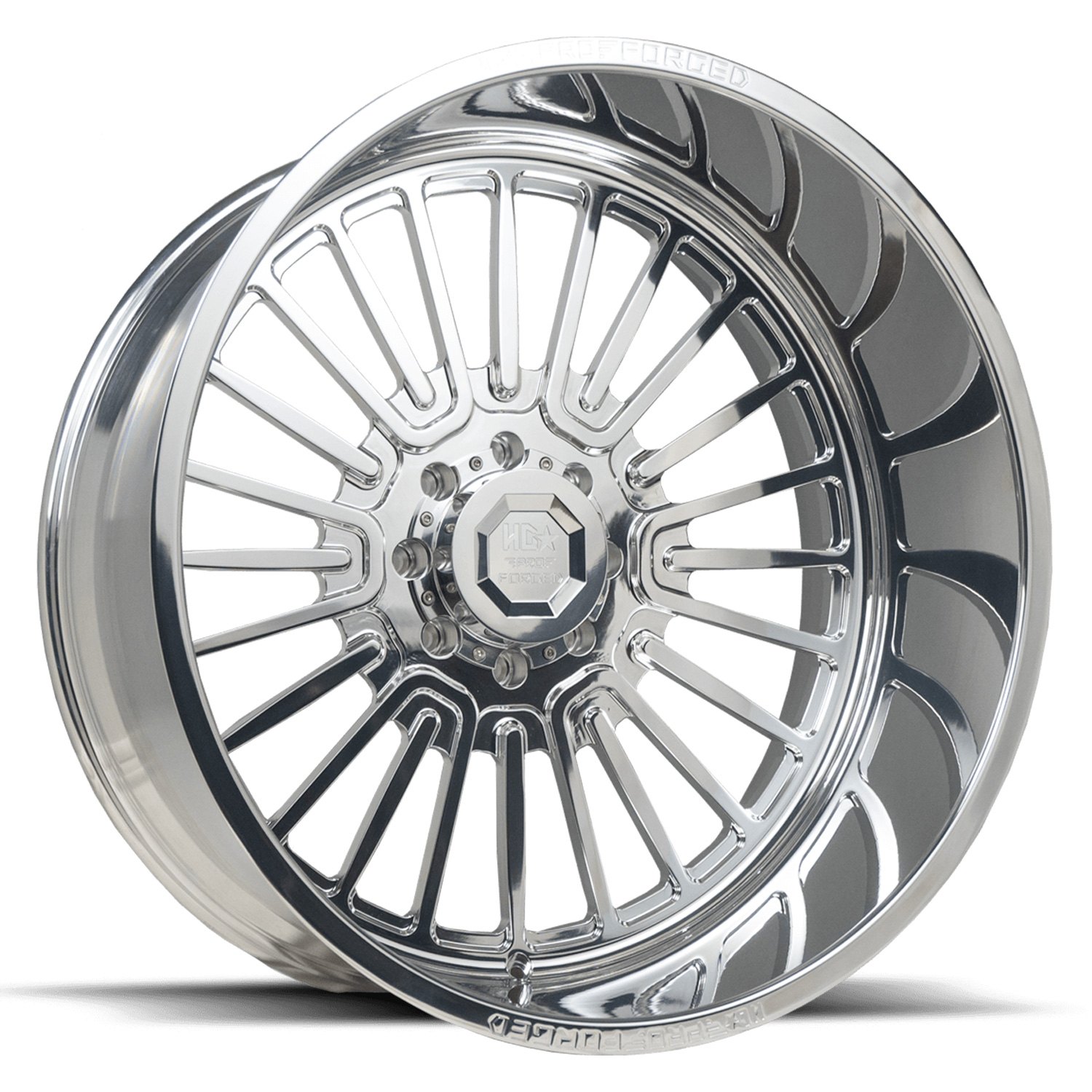 HD PRO FORGED® FORGED LHD PRO 6 WARHOG Wheels - High Polished Rims ...