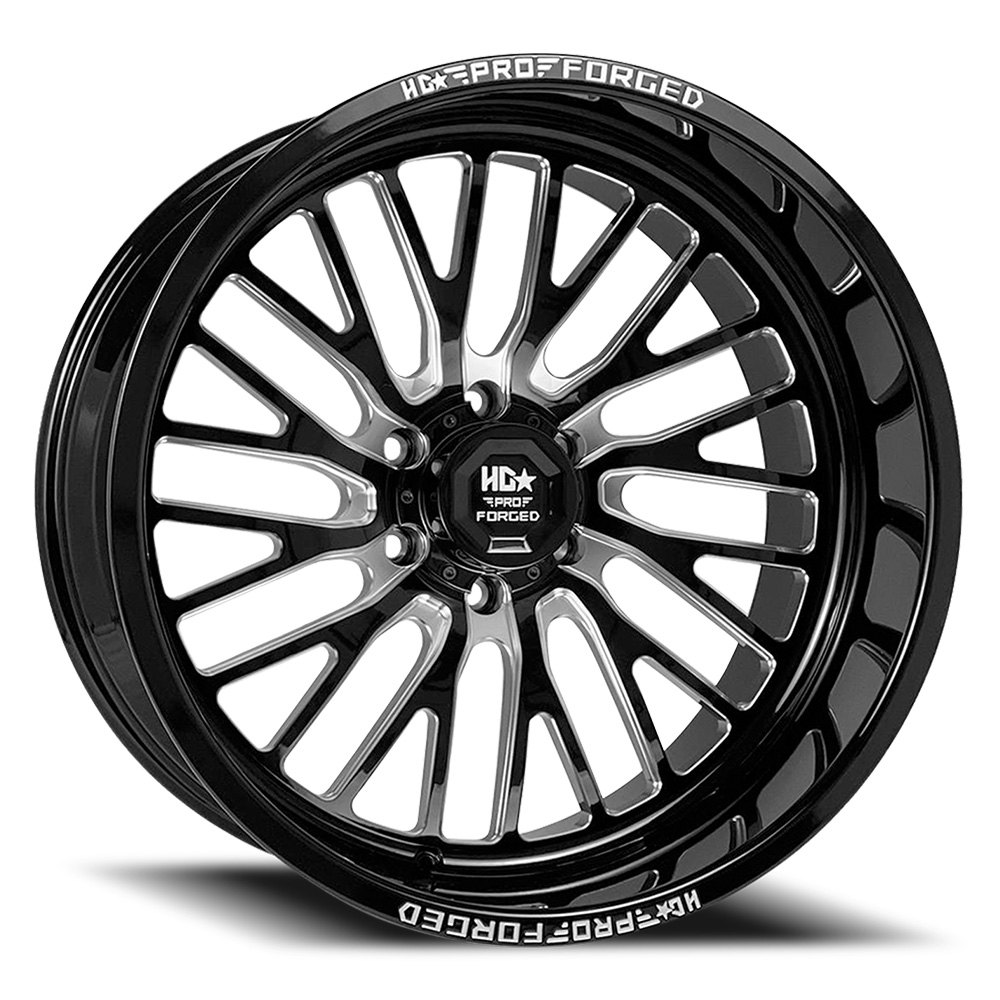 HD PRO FORGED® FORGED LHD PRO 7 SENTRY Wheels - Gloss Black with Milled ...