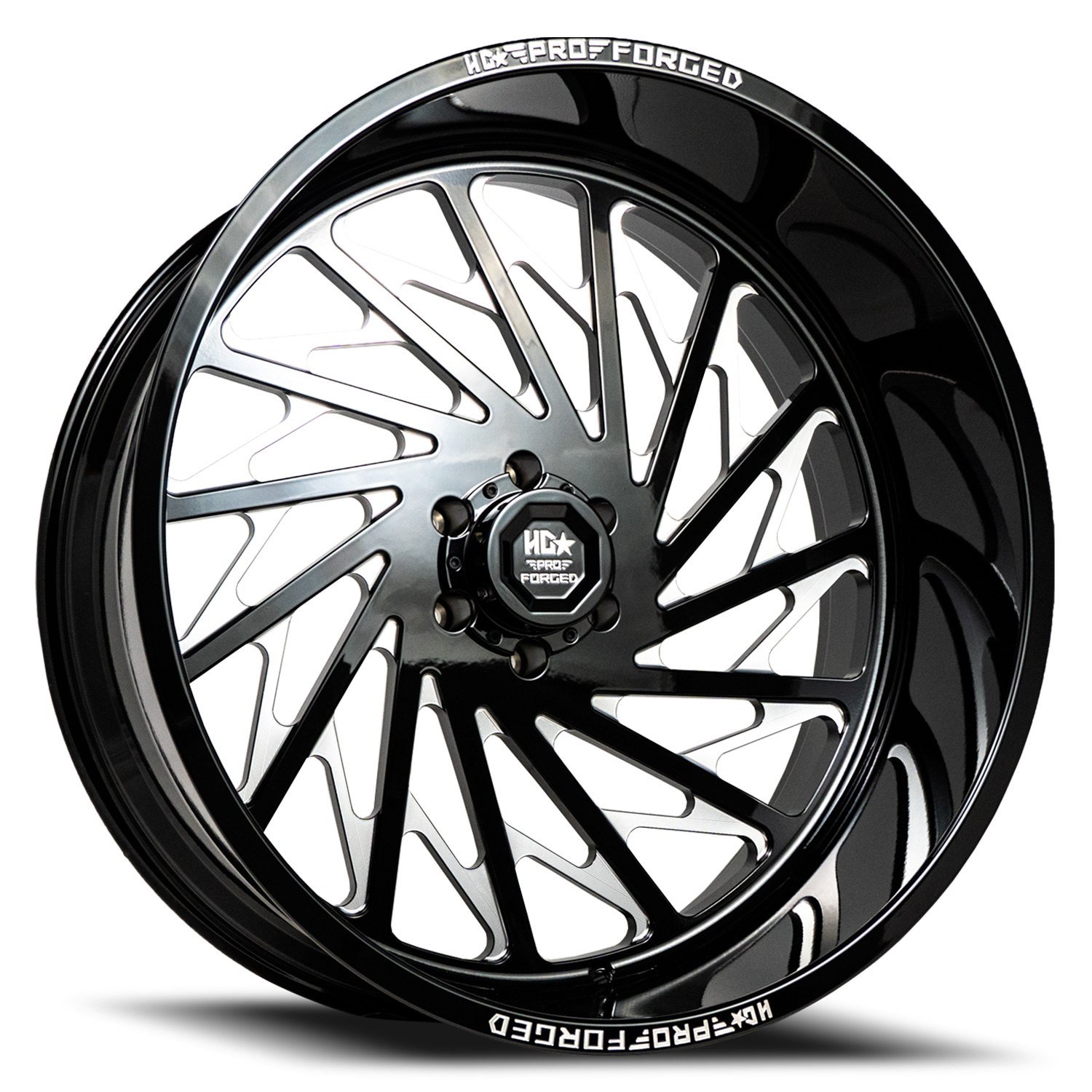 HD PRO FORGED® FORGED LHD PRO 8 HAWKER Wheels - Gloss Black with Milled ...
