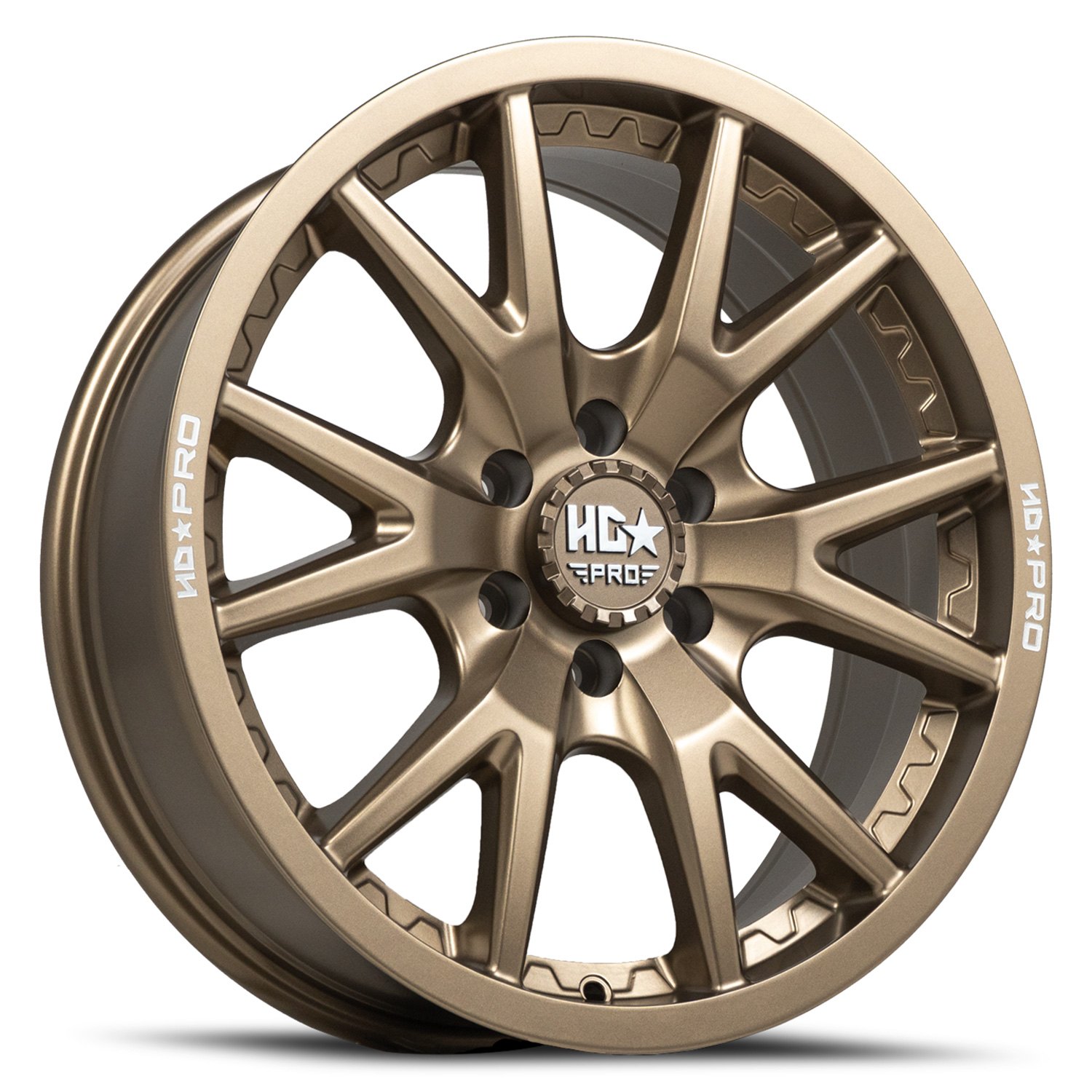 HD PRO® LHD PRO 1 Wheels - Satin Bronze Rims - LHDPRO120116139-33G-J