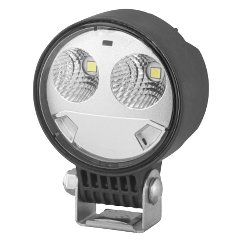 Hella® - Modul 70 S Series Pedestal Mount 3.25" Round LED Work Light