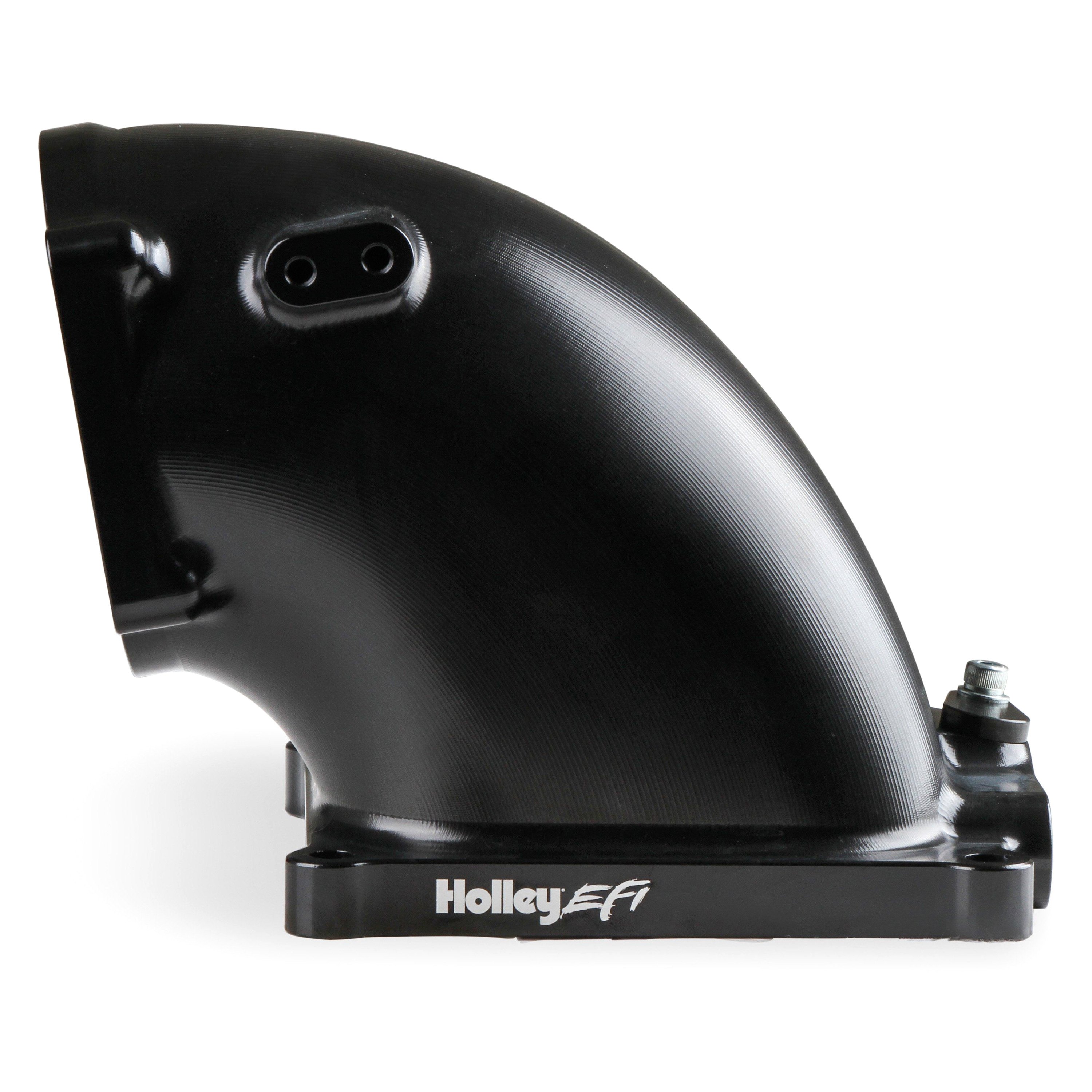 Holley® 300-253BK - EFI Throttle Body Intake Elbow