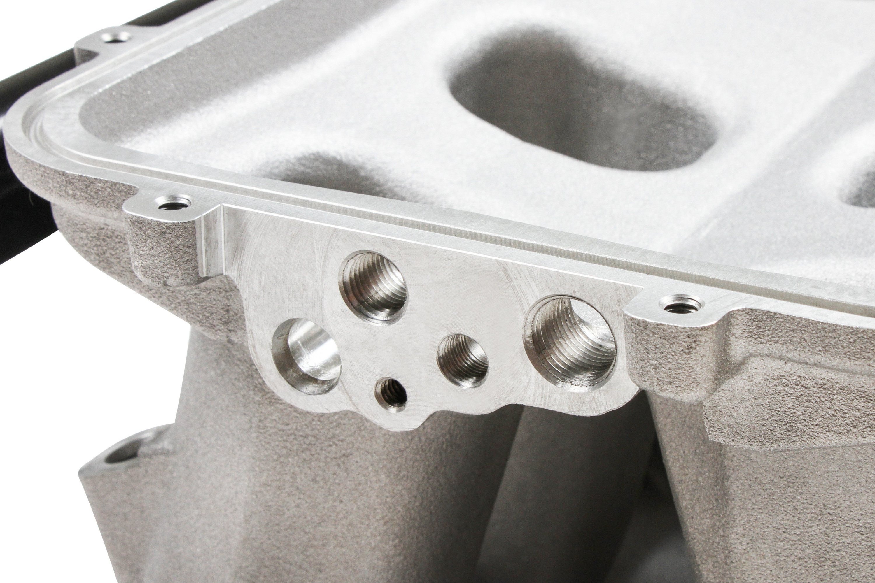 Holley® 300-273 - Hi-Ram Modular Satin EFI Cast Intake Manifold