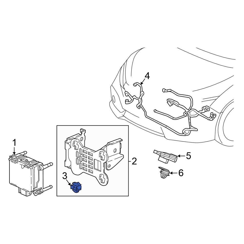 Honda OE 36806TLAA01 - Cruise Control Distance Sensor Nut