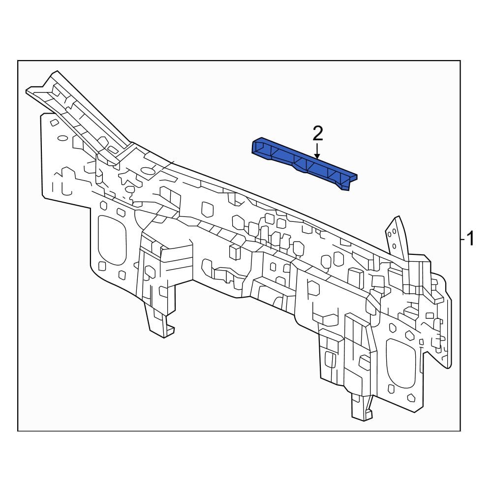 Honda OE 66119T2FA00ZZ - Rear Body Panel Bracket