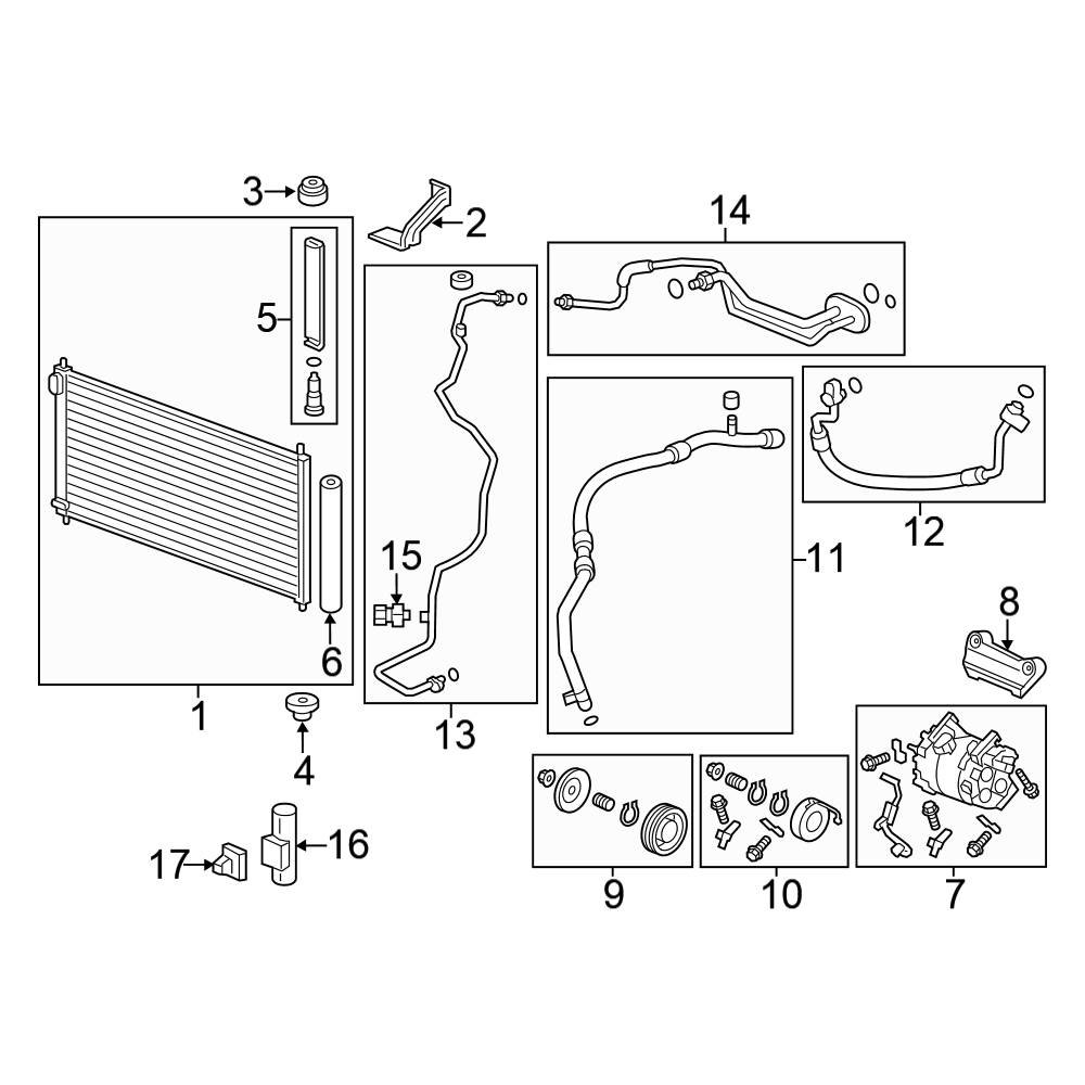 Honda OE 80525T2FA01 - Ambient Air Temperature Sensor