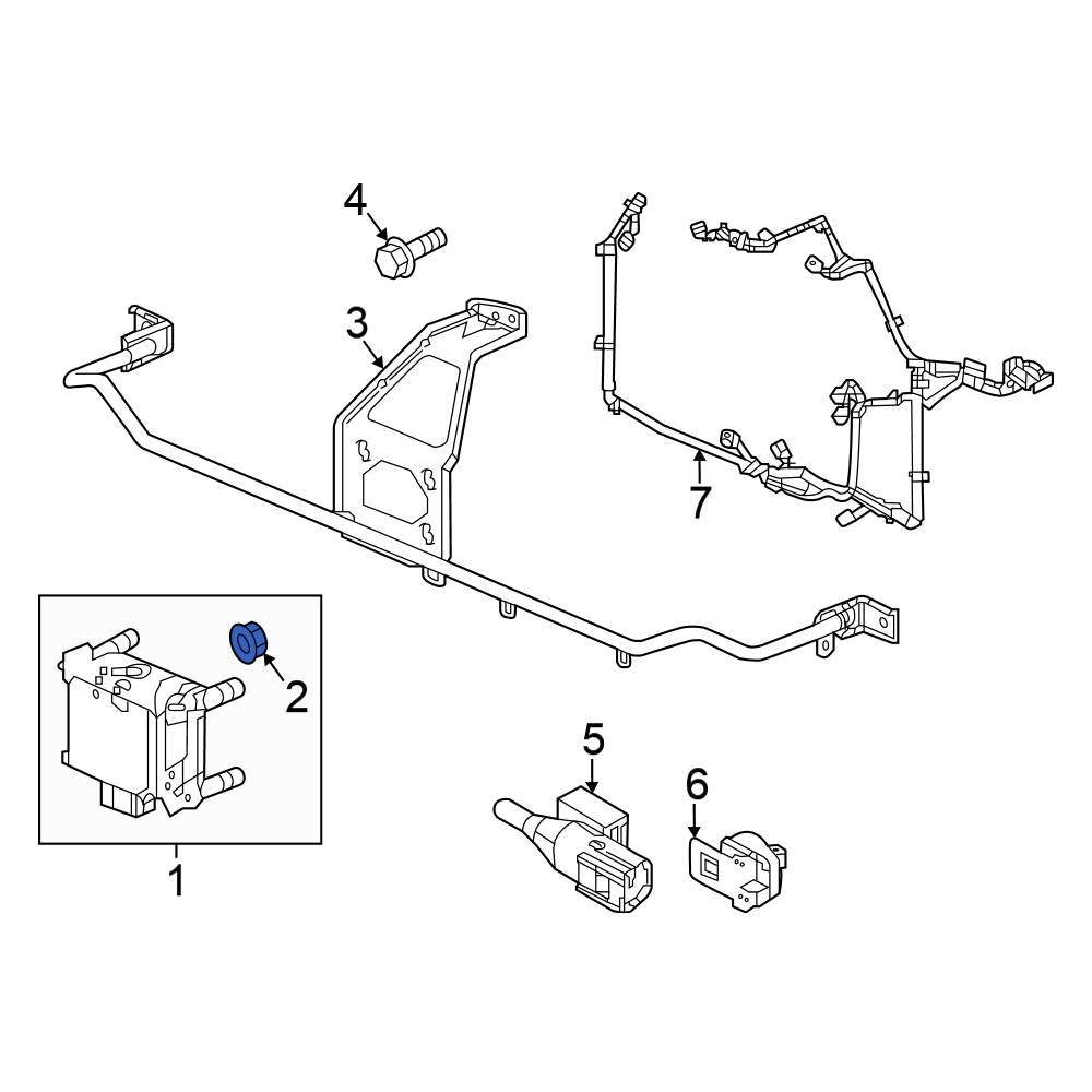 Honda OE 36806TLAA01 - Cruise Control Distance Sensor Nut