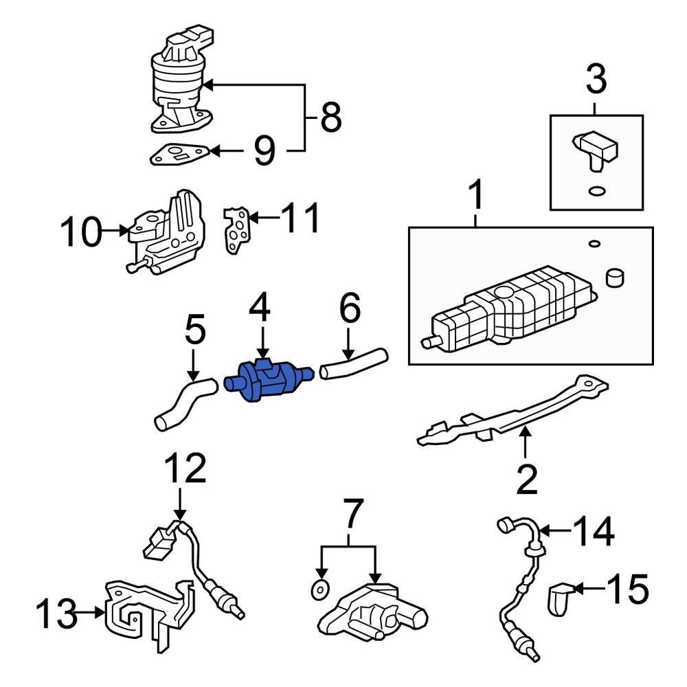 Honda OE 36162RNAA01 - Vapor Canister Purge Solenoid
