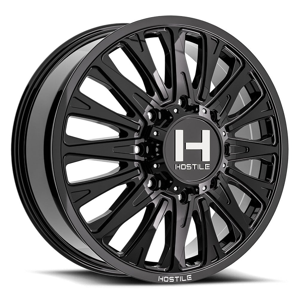 HOSTILE® H404 DUALLY GHOST Wheels - Asphalt Rims - H404-20828210+123SA