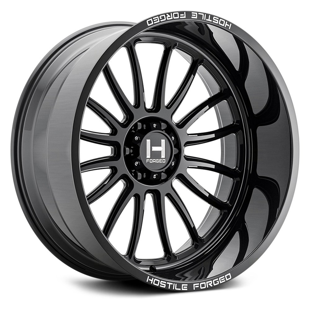 HOSTILE FORGED® HF15 Wheels - Gloss Black Rims