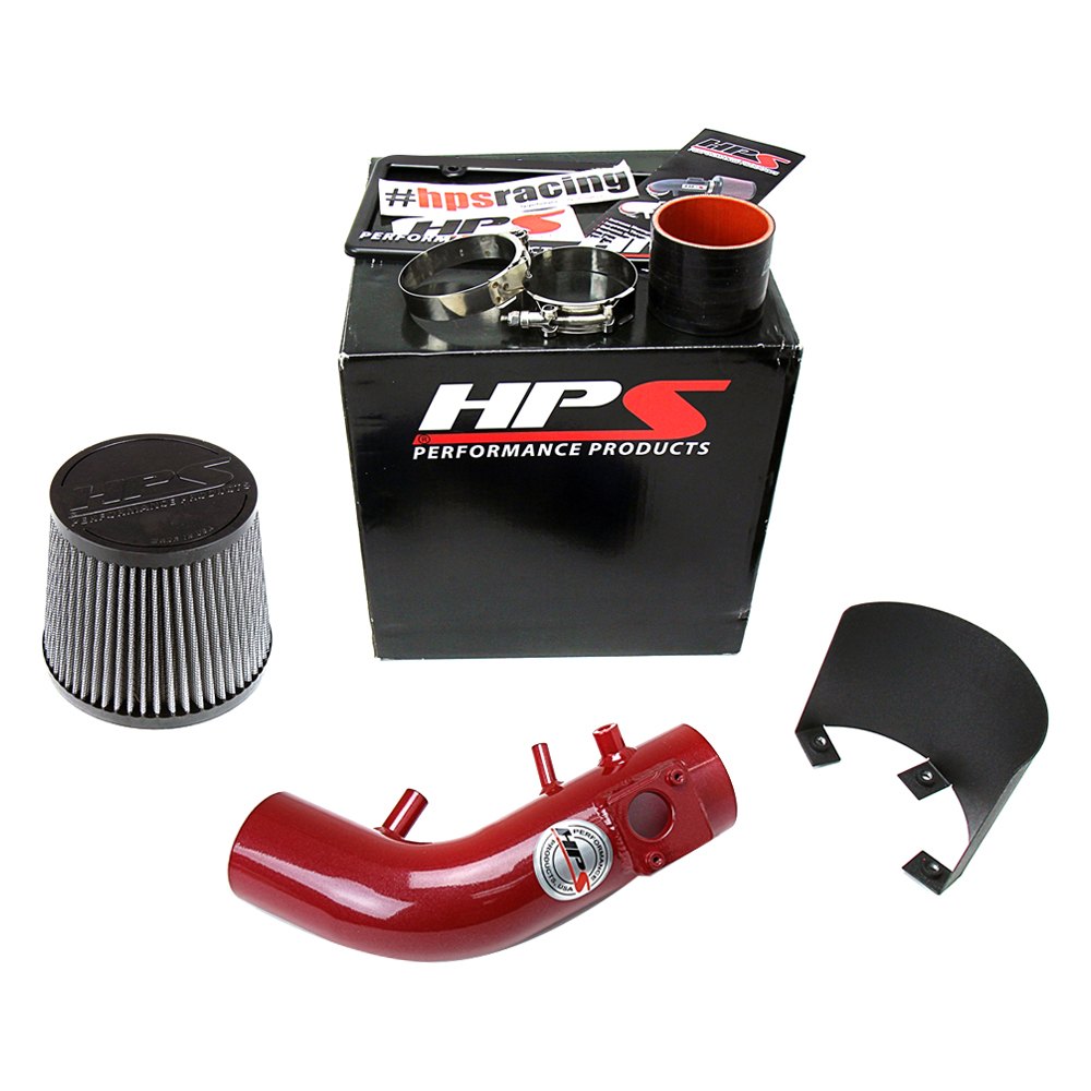 HPS Silicone Hoses® - Honda CR-V 2.4L 2007 Aluminum Short Ram Air ...