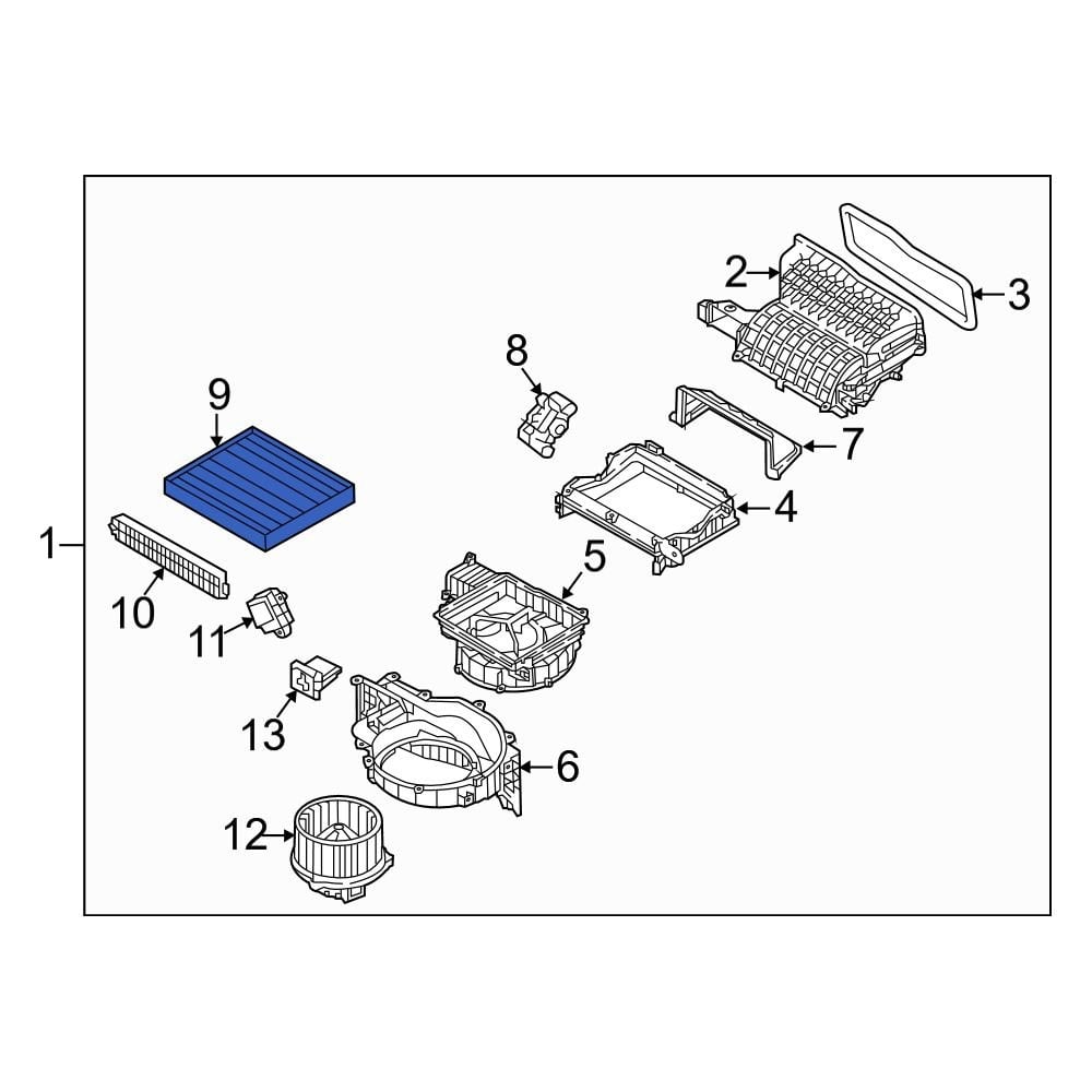 Hyundai OE 97133D3000 - Cabin Air Filter