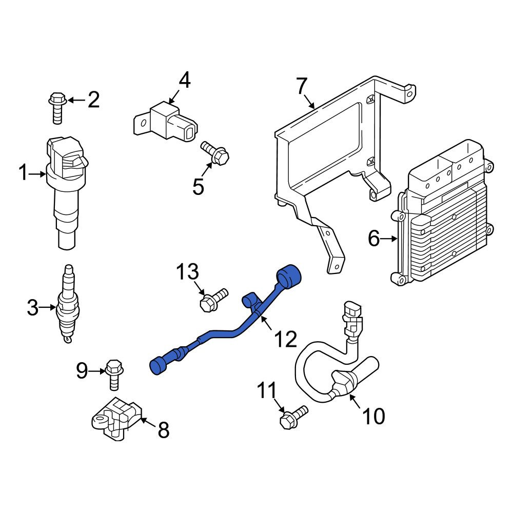 Hyundai OE 392502E000 - Ignition Knock (Detonation) Sensor