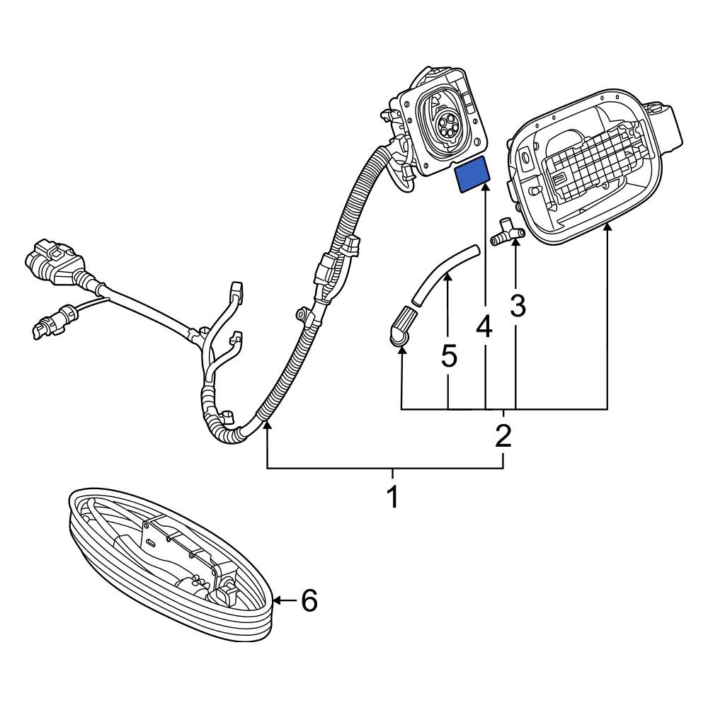 Hyundai OE 25388B1000 - Caution Label