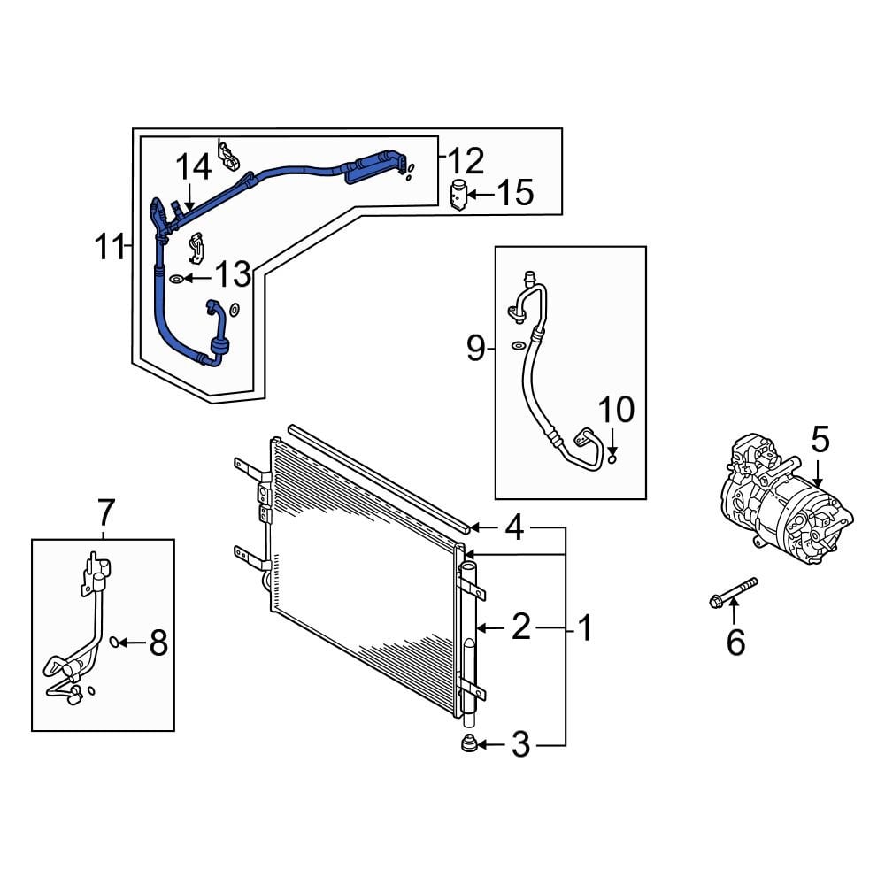 Hyundai OE 97721D2000 - A/C Refrigerant Pressure Sensor