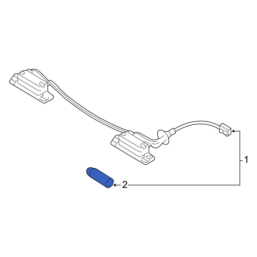 Hyundai OE 1864505009N - License Plate Light Bulb