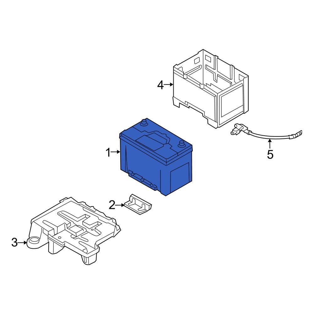 Hyundai OE 371102E000 - Vehicle Battery